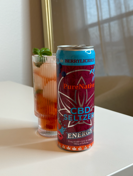 Berry Basil Bliss CBD Mocktail: A Refreshing Fusion of Flavors – PureNative